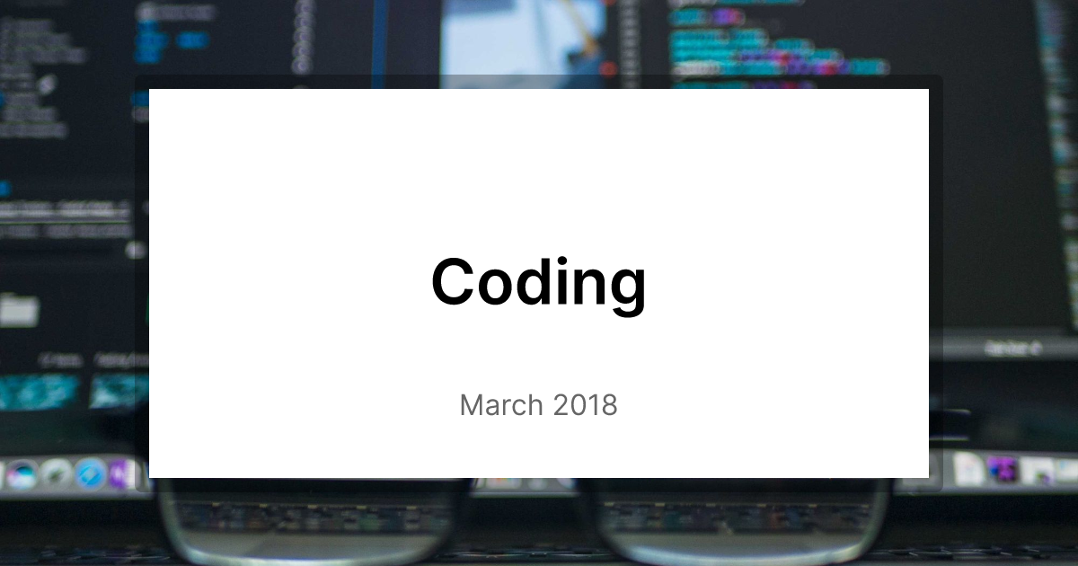 Coding